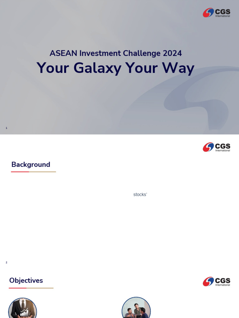 Proposal ASEAN Investment Challenge 2024 | PDF