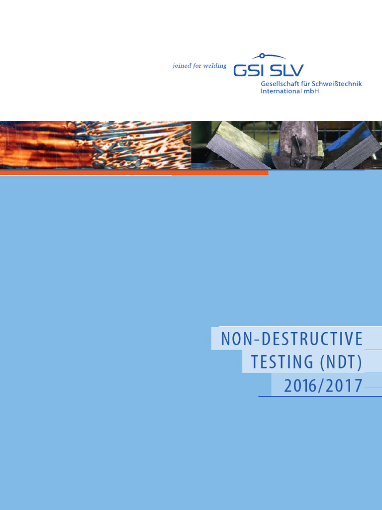 GSI Educational Program NDT | PDF