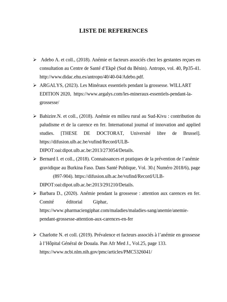Afina, Liste de Reference1 | PDF