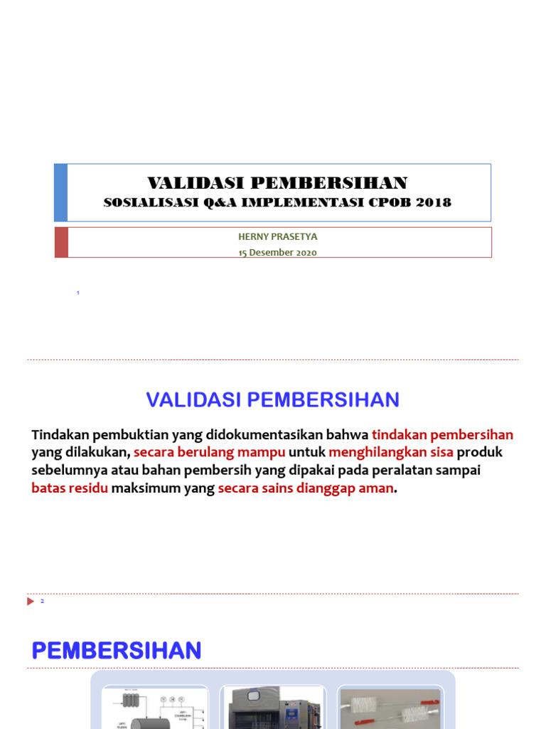 Validasi Pembersihan Revdes2020 | PDF