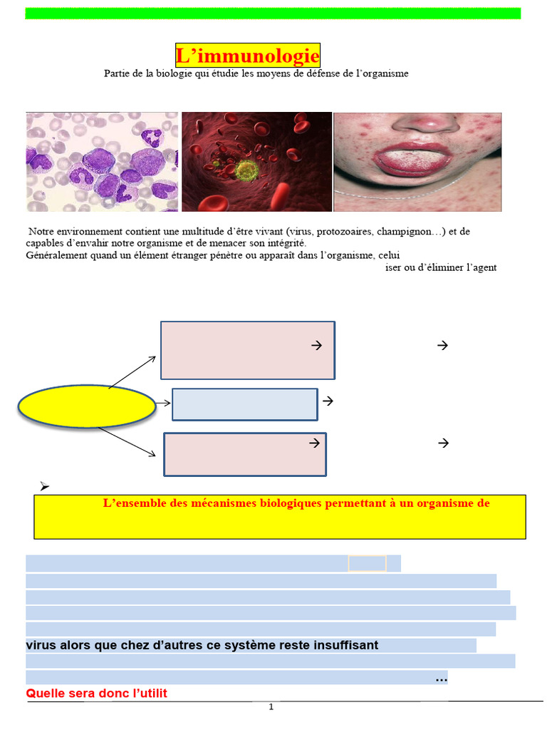 Immunologie 1 | PDF