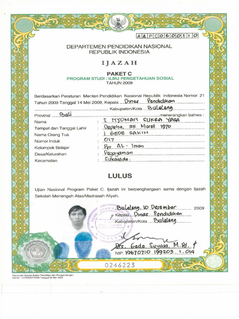 Contoh Paket C 2 | PDF