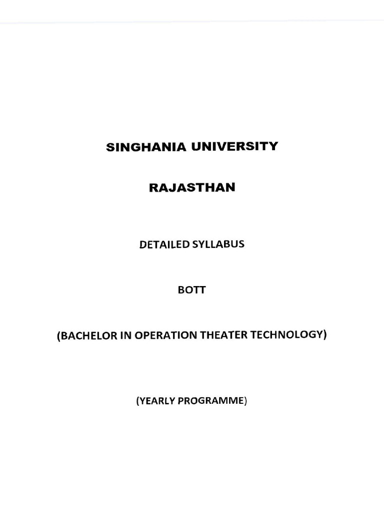 Singhania University | PDF