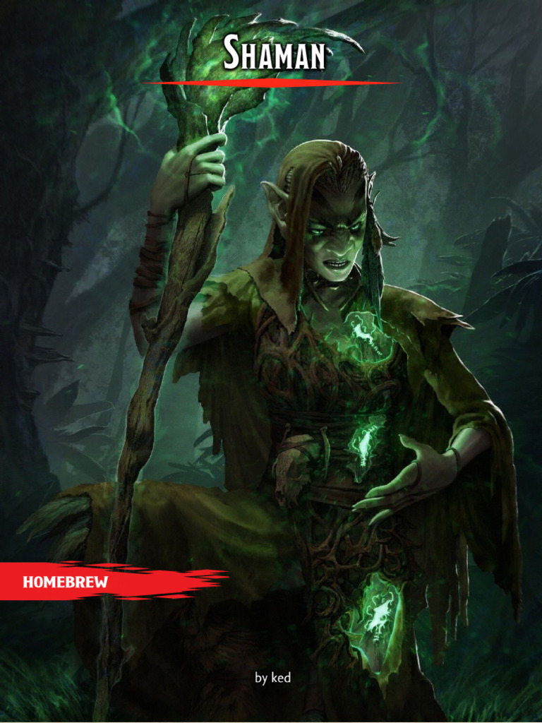 DND 5e Shaman Class I | PDF | Shamanism