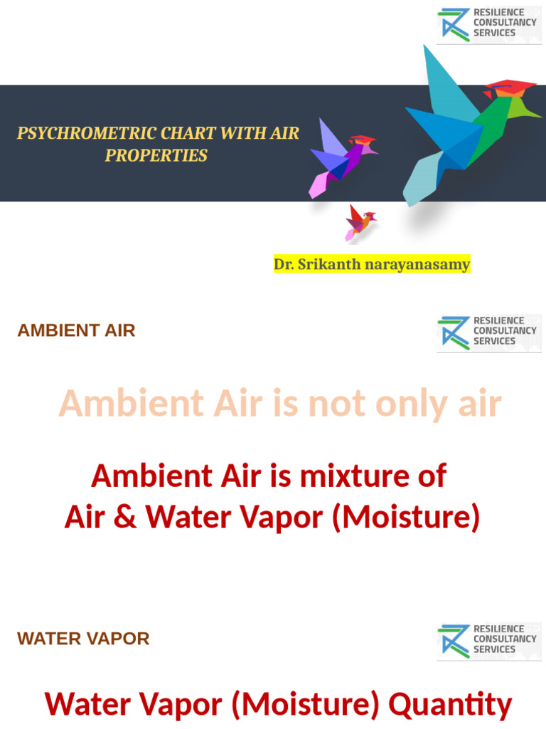 PSychrometric With Air Properties Edited | PDF