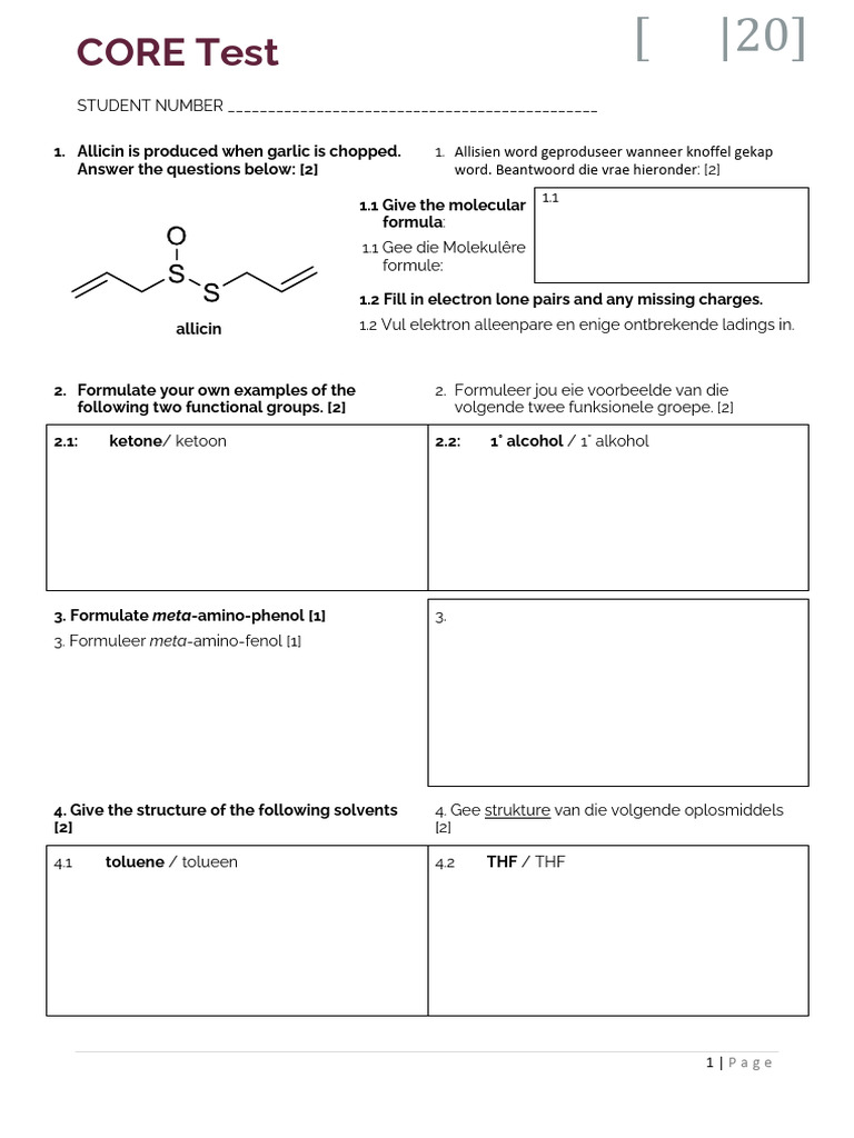CORE Test 2023 | PDF CORE Test 2023 | PDF