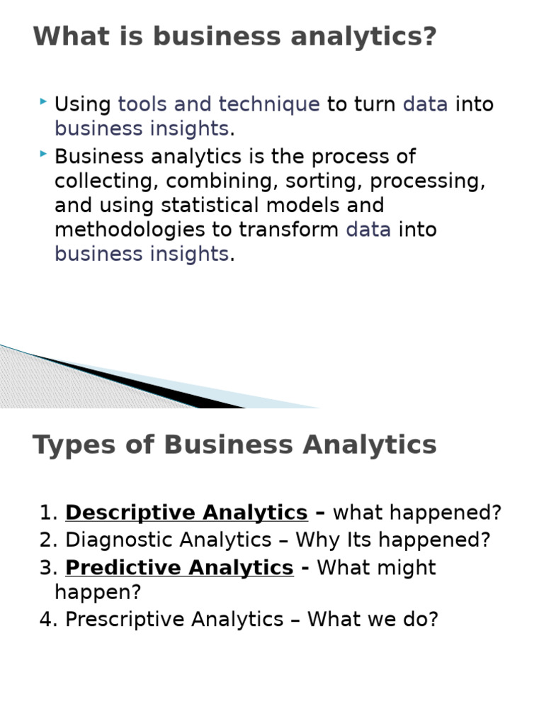Unit I | PDF | Analytics | Predictive Analytics