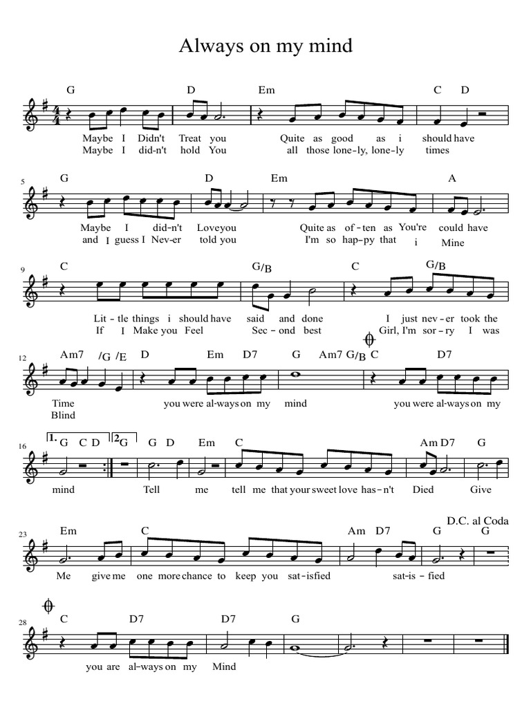 always_on_my_mind | PDF