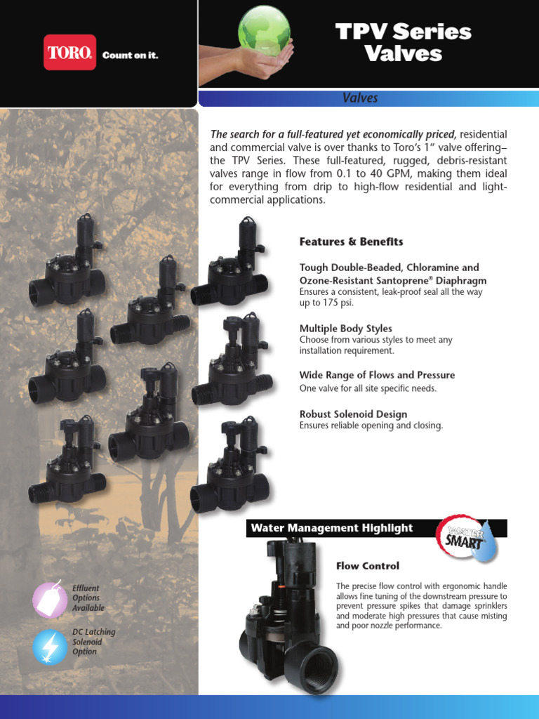 1006 TPV Valve | PDF