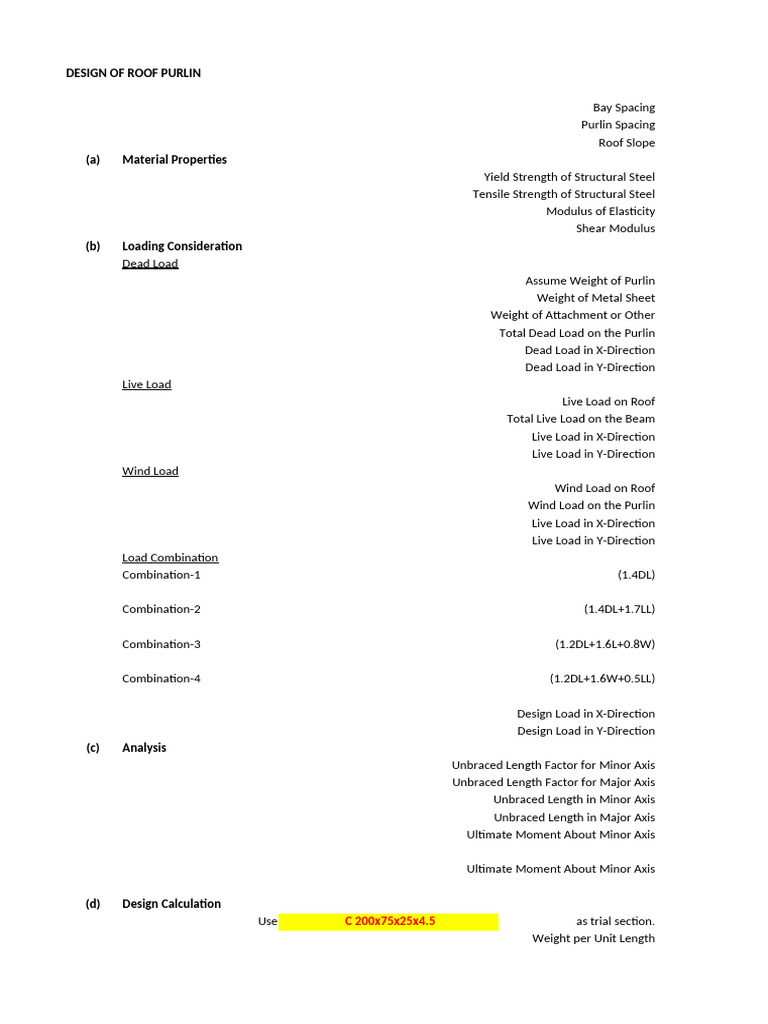 A01 BeamDesign (Bi Axial Bending) | PDF