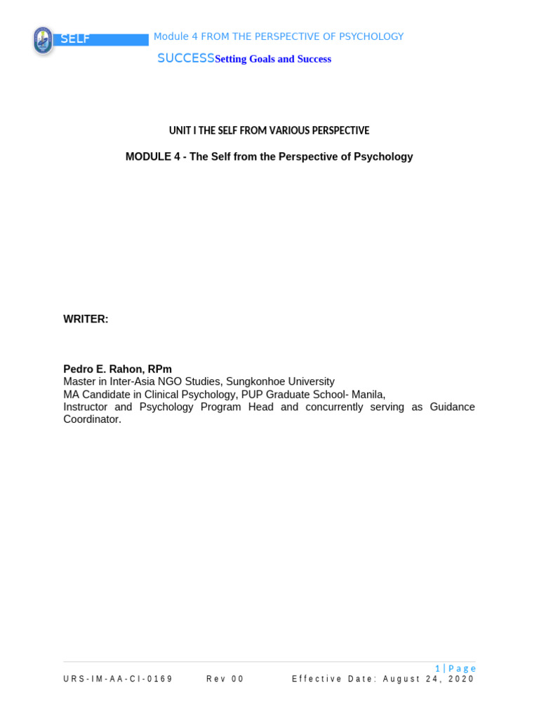 Uts Module 4 | PDF