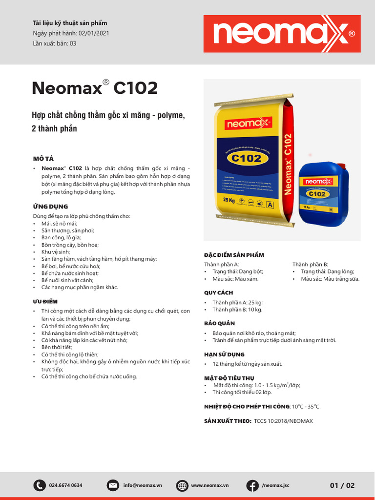 Neomax 102 | PDF