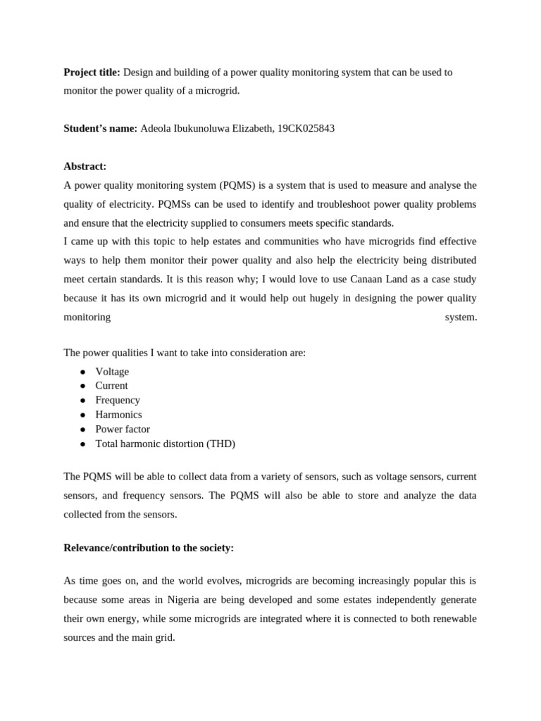 Project Proposal (1) | PDF