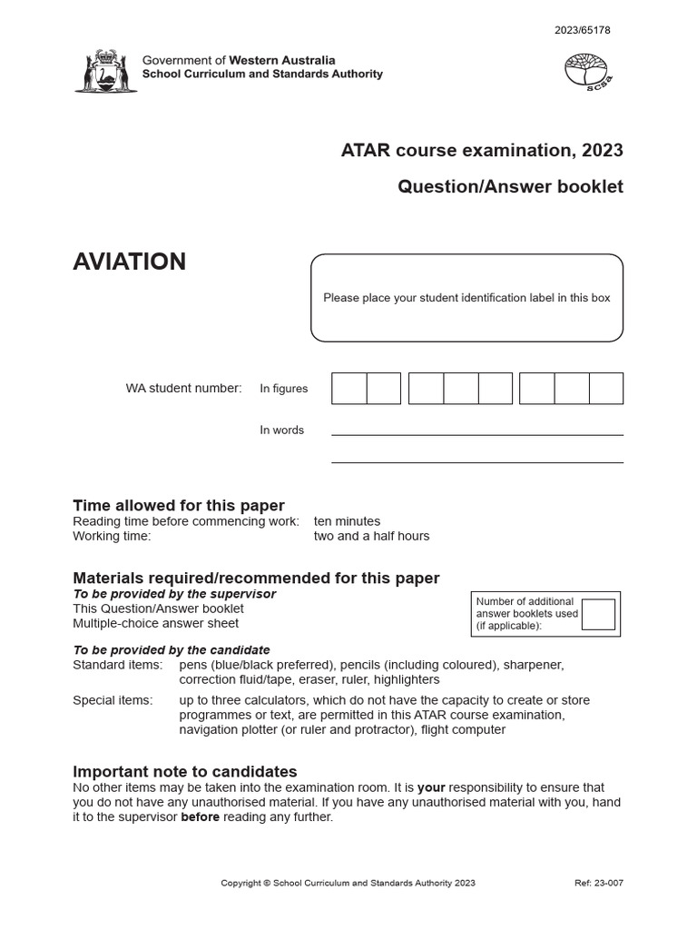 2023 AVN Examination | PDF