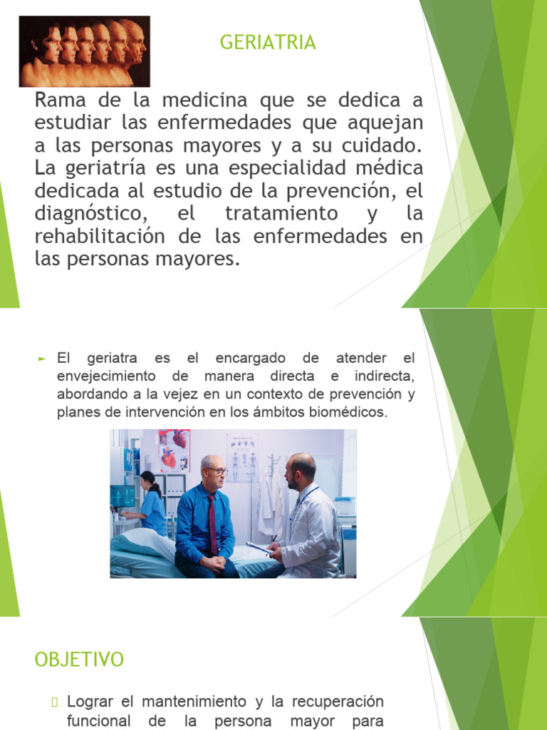 1 Geriatría | PDF | Geriatría | Gerontología