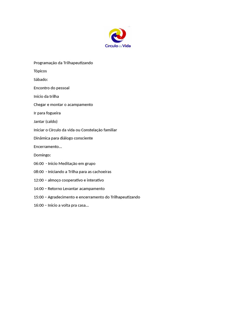 Circulo Da Vida | PDF