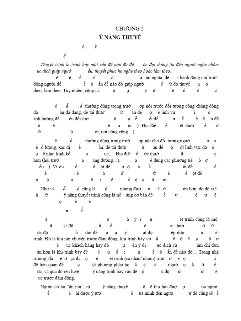 KNLL Chương 1 Chương 2 | PDF