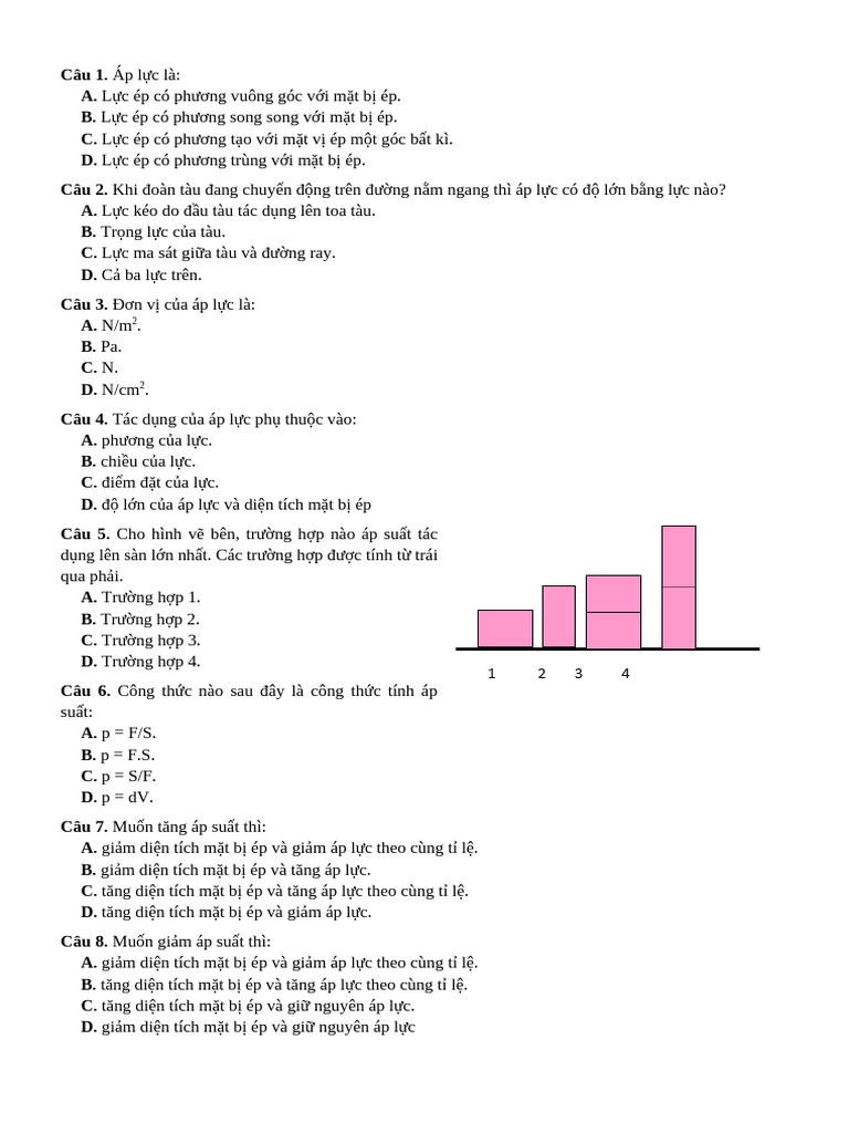 ÔN TẬP KTTX2 LÝ 8 | PDF