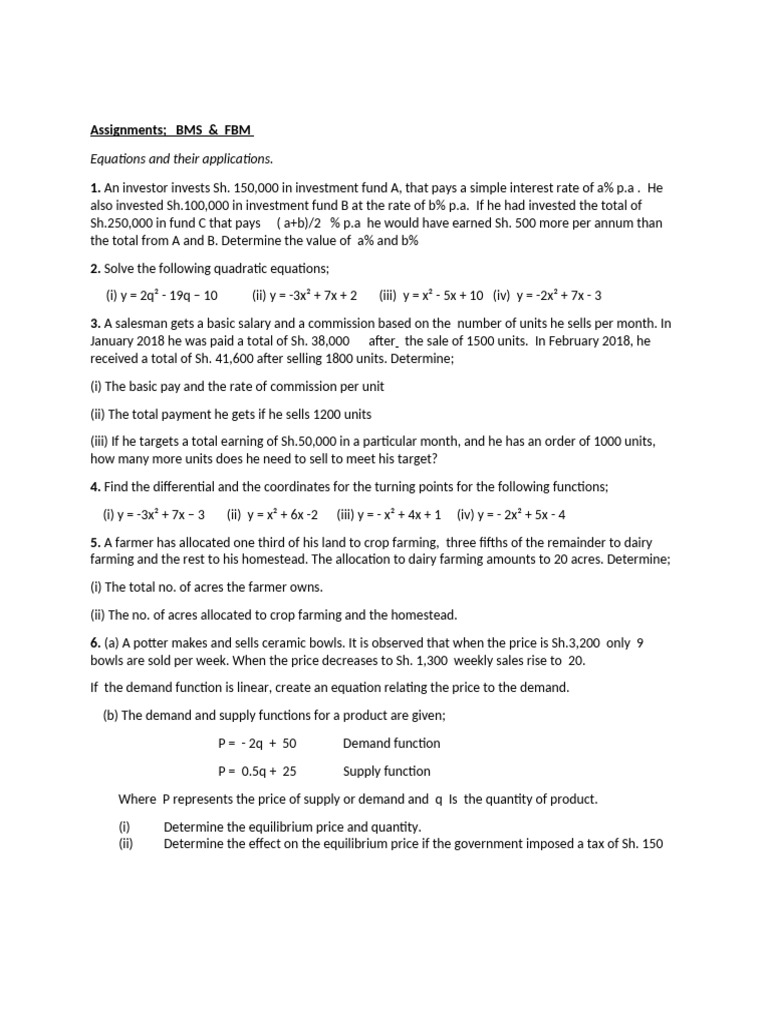 BMS Assignment | PDF
