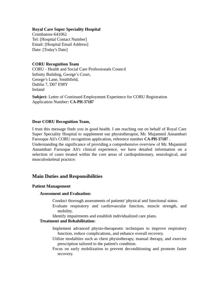 Royal Care Super Speciality Hospital | PDF