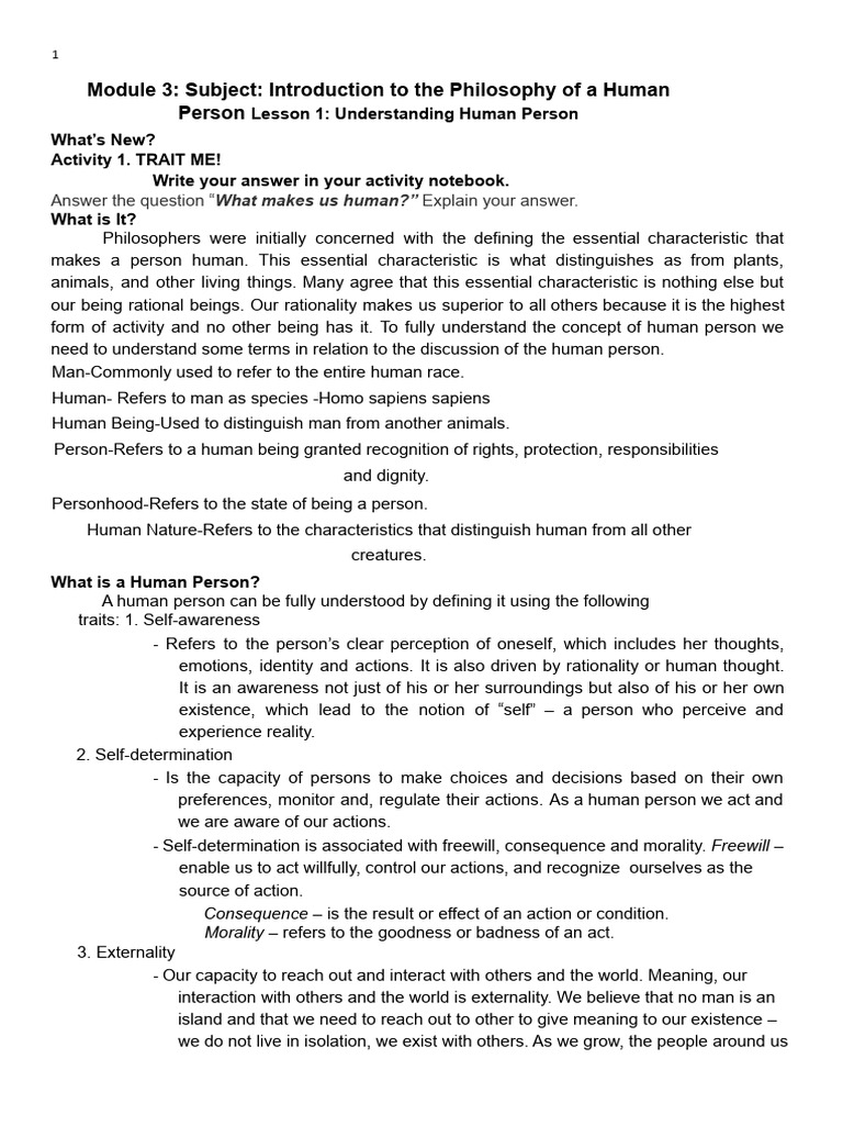 PHILOSOPHY MODULE-3pdf | PDF