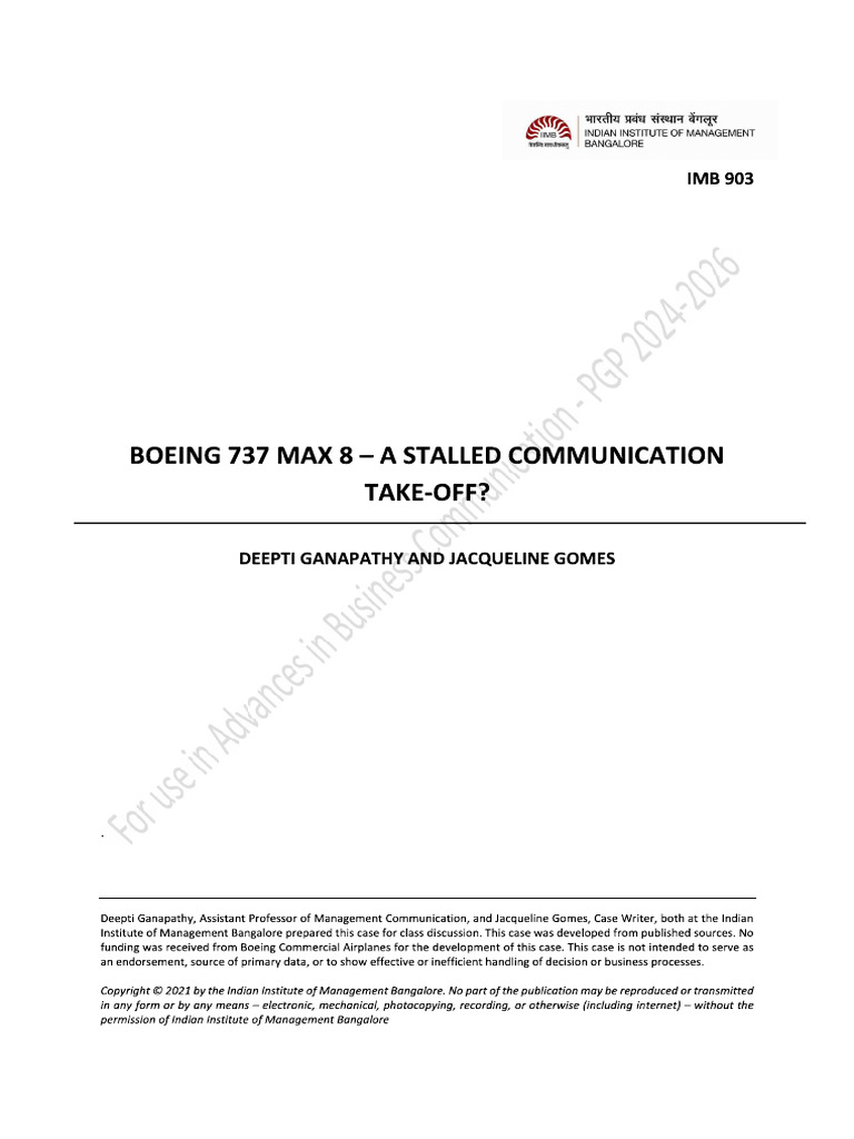 Boeing 737 | PDF