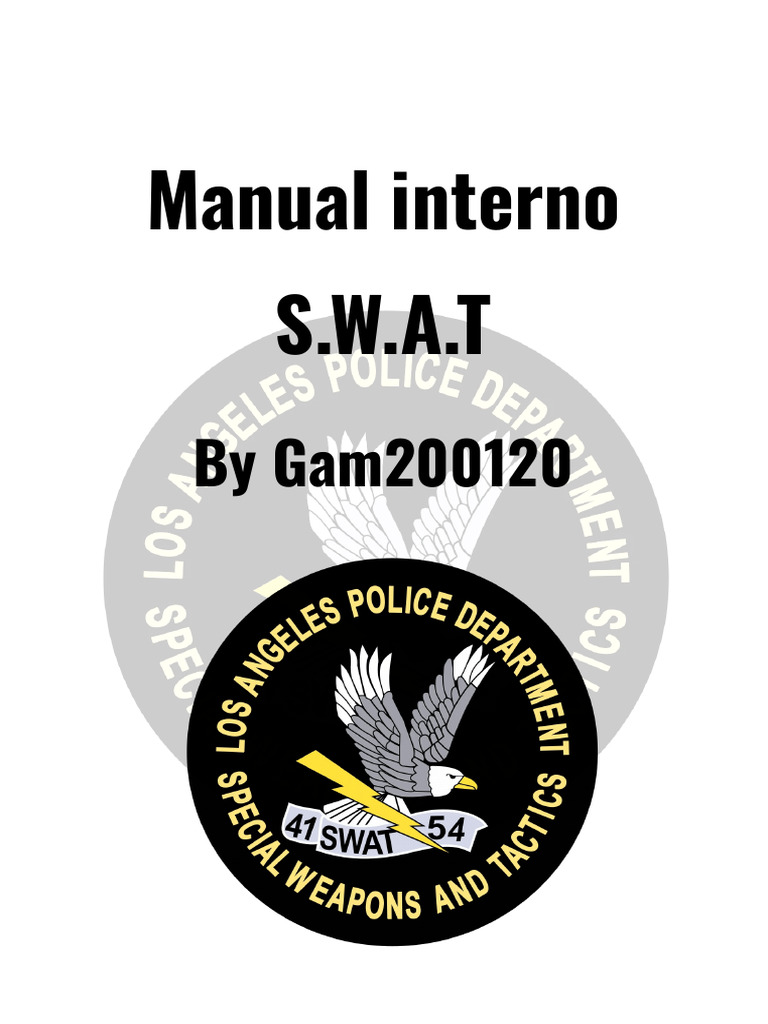 Manual Interno SWAT | PDF