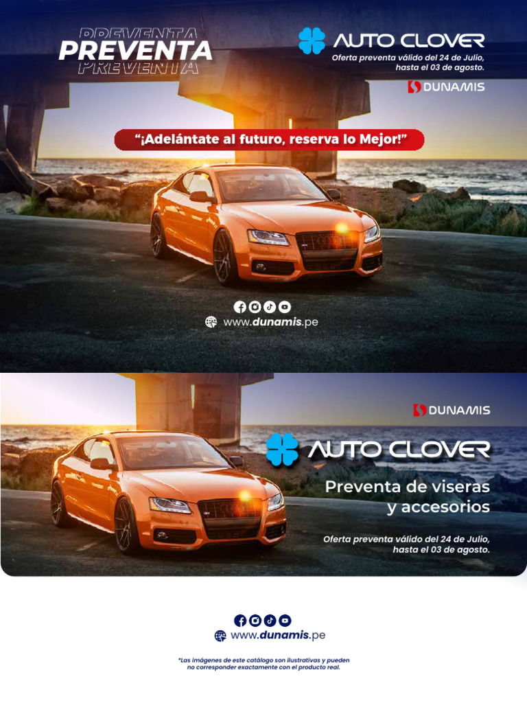 Catálogo Preventa Autoclover 2024 Ult | PDF