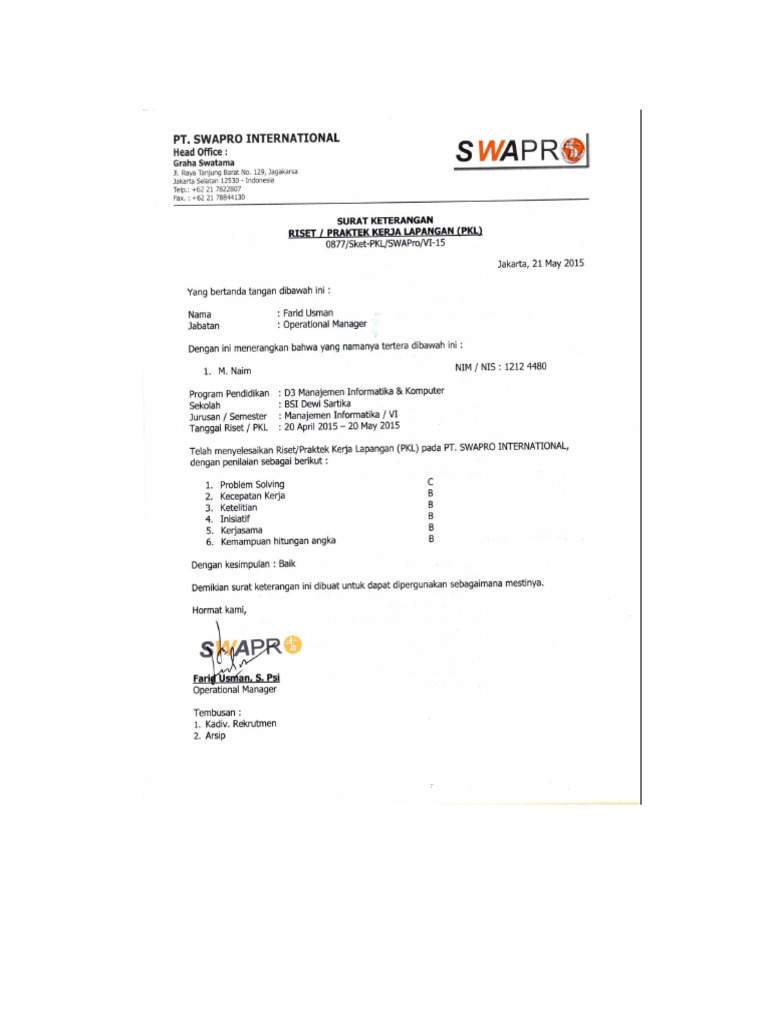 File 16 Surat Keterangan Riset (1) | PDF