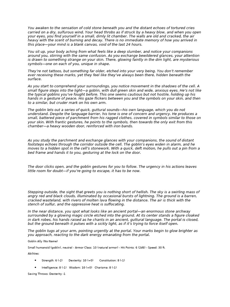 Campaign Introduction | PDF