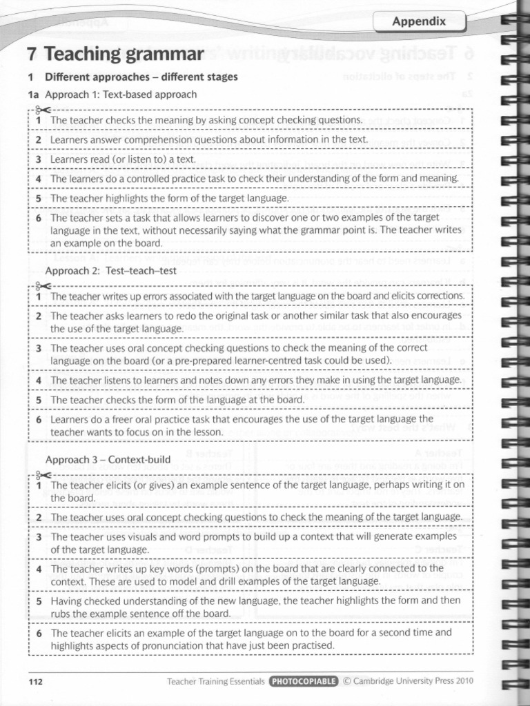 Teaching Grammar 2 | PDF