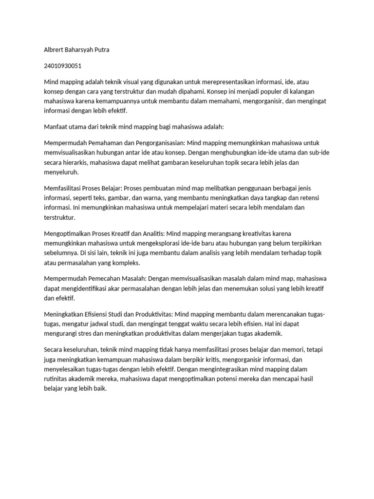 Soft Skill Mind Mapping | PDF