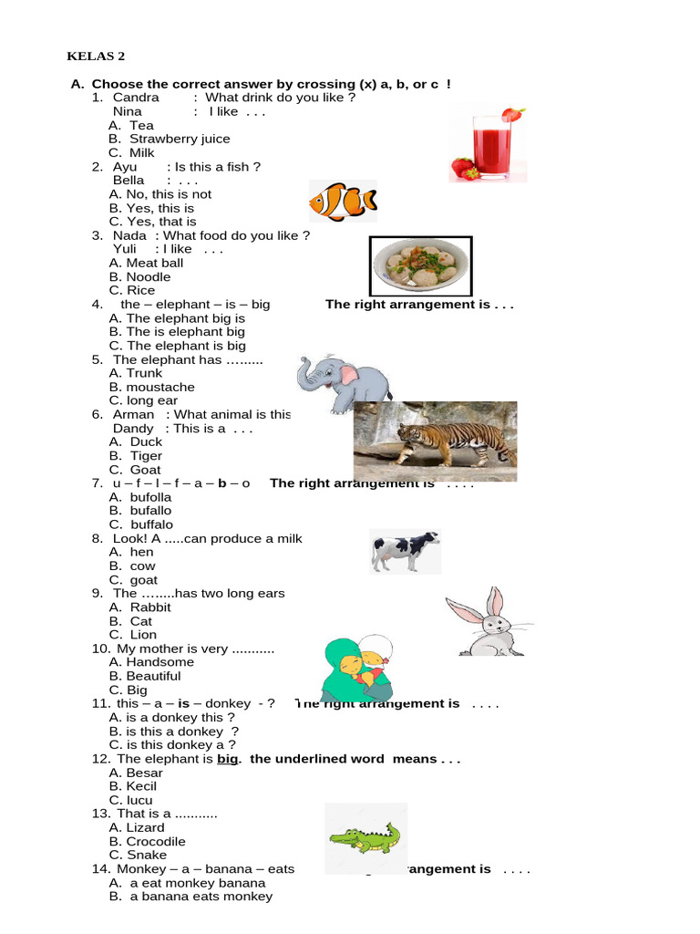 Sas Bahasa Inggris - Les | PDF