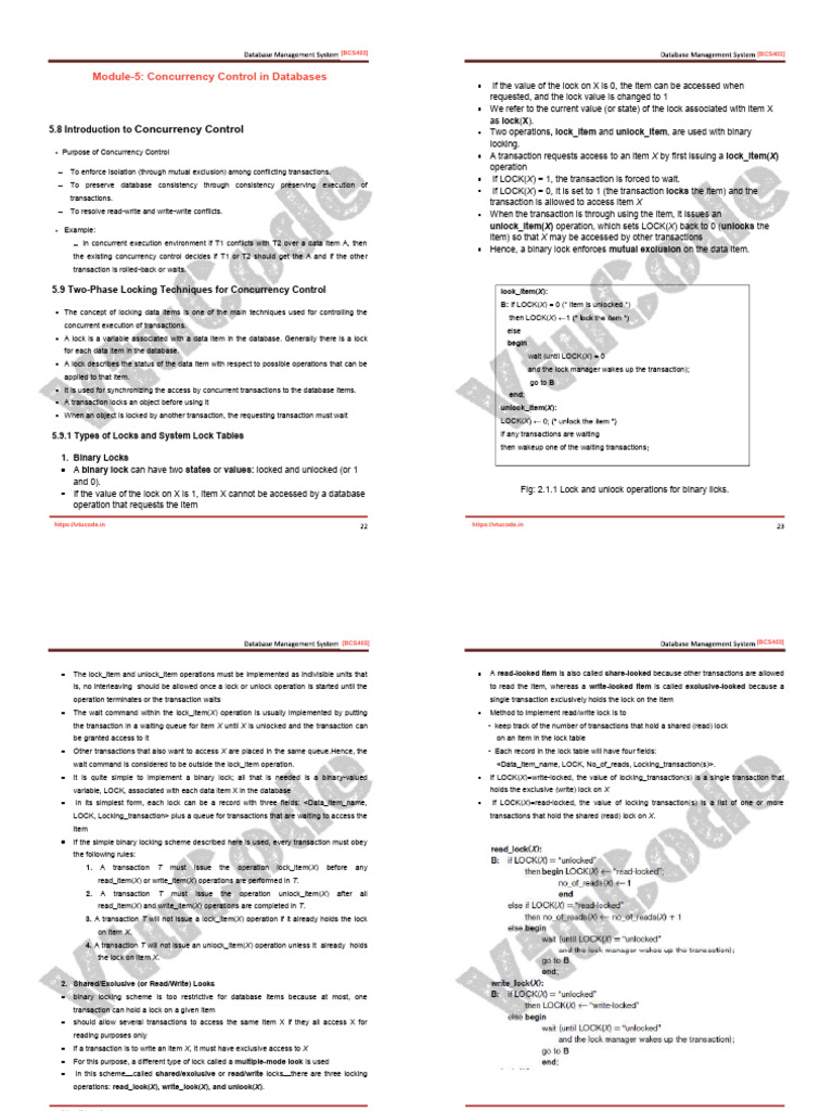 Bcs403 Module 5 2022 Scheme Notes Pdf 