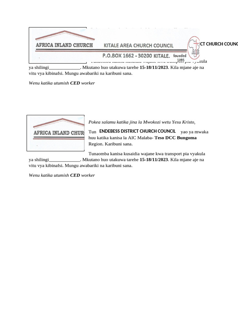Aic Letter Head | PDF
