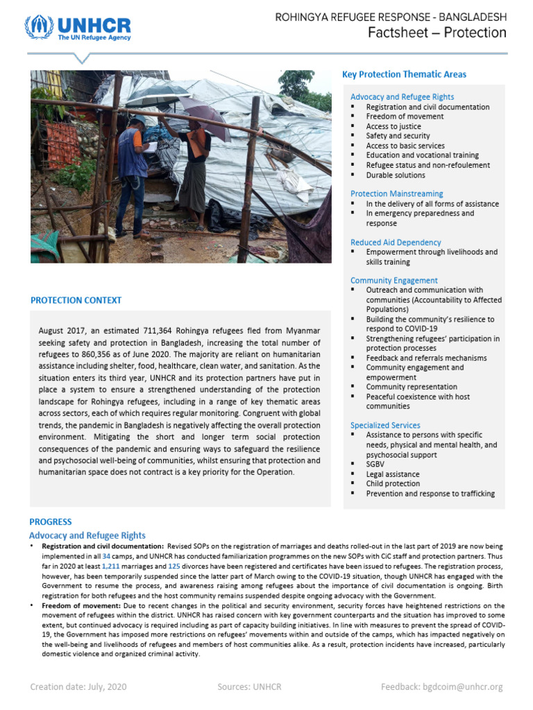 Protection Factsheet and Dashboard - June | PDF