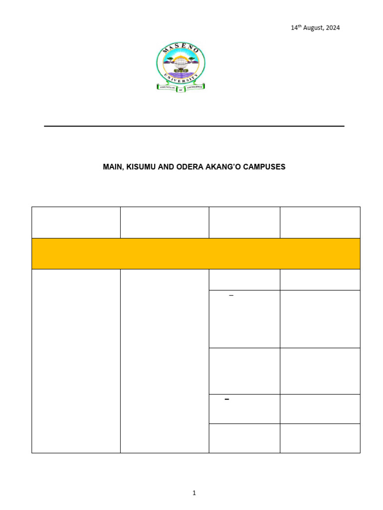 Revised Semester Dates 2024 2025 Academic Year 1 | PDF