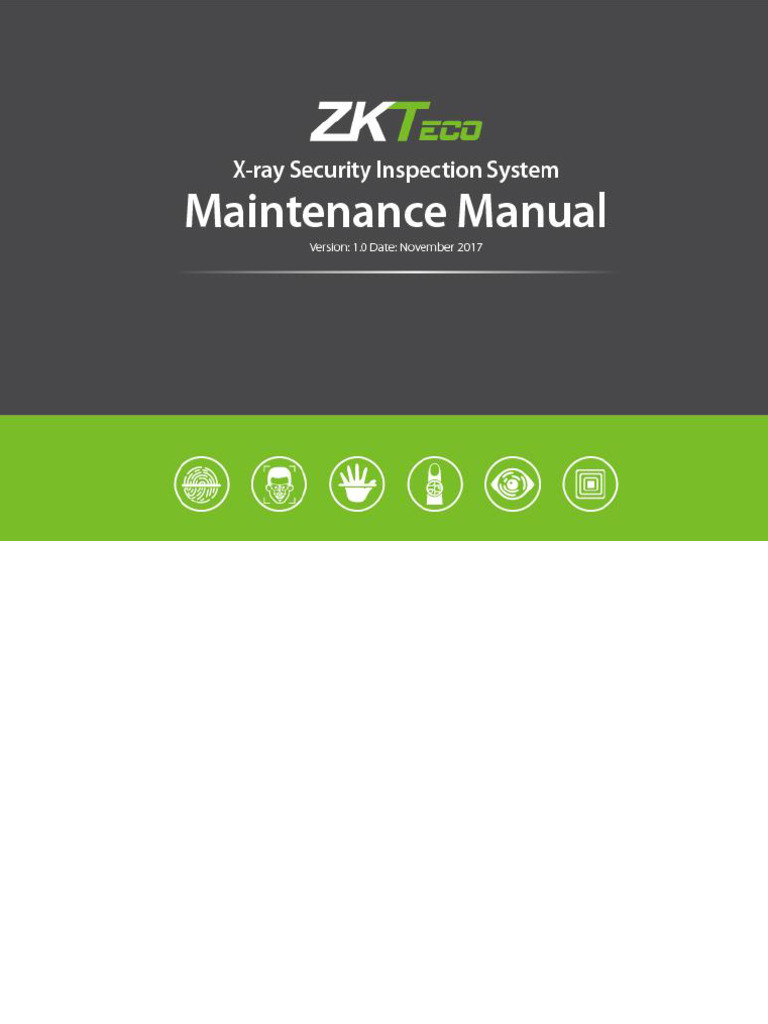 X-ray Security System Maintenance Guide | PDF | Electrical Engineering ...