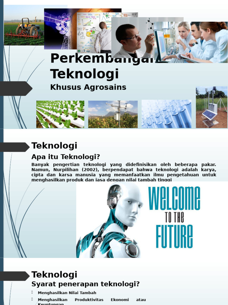 Perkembangan Teknologi (2) - Pertemuan 1 | PDF