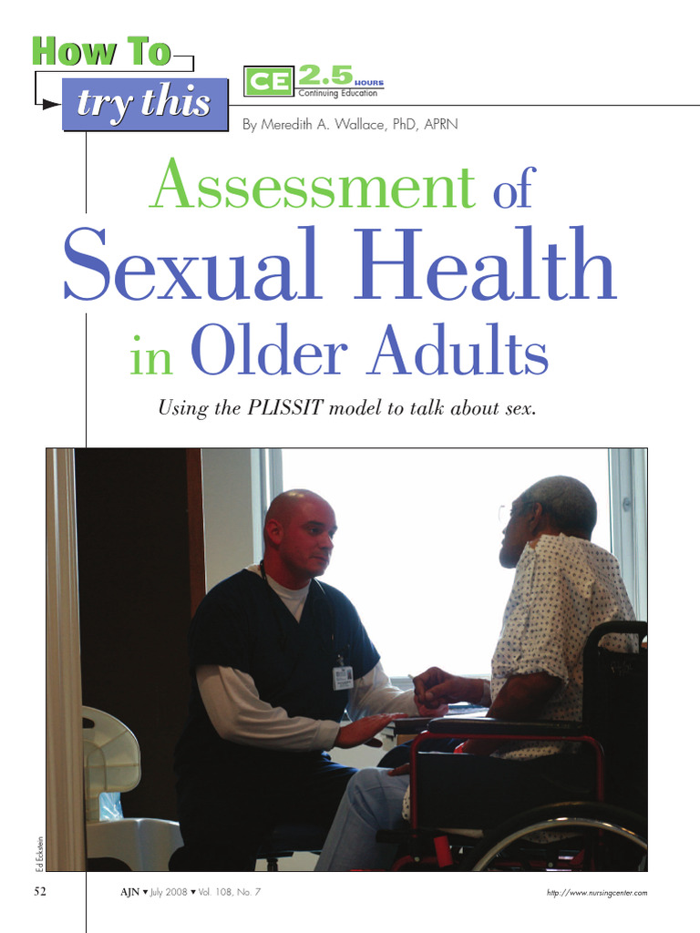 Assessment Of Sexual Health Pdf