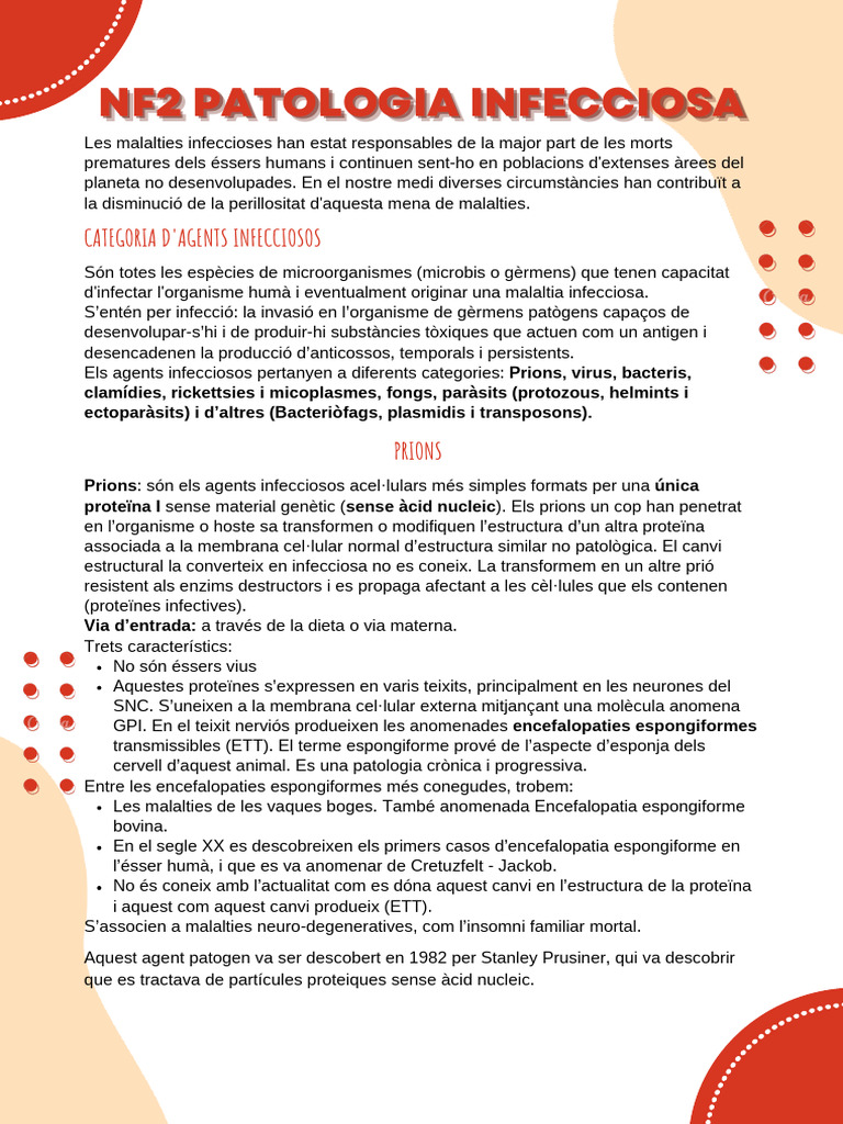 NF2 Patologia Infecciosa | PDF