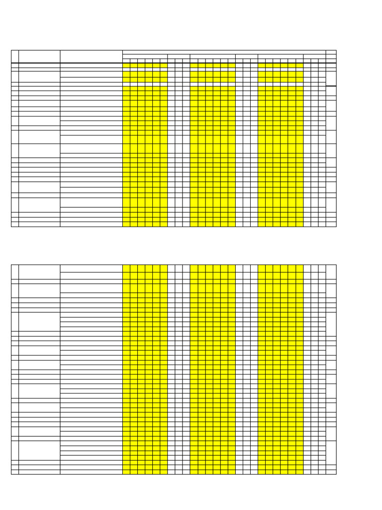I. Pembagian Jam Mengajar Guru 2024 - 2025 | PDF