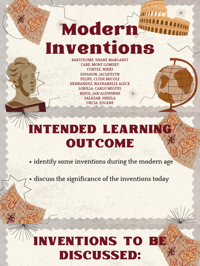 Group 3 Modern Inventions | PDF