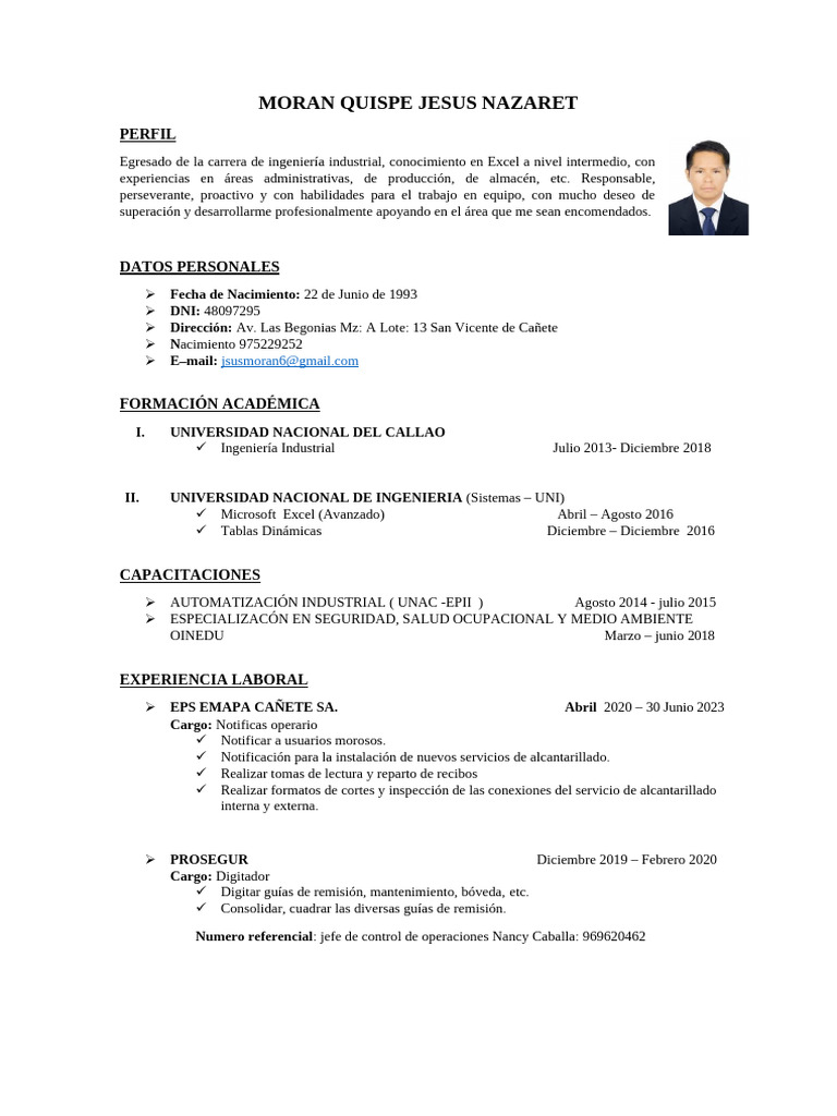 Jesus CV San Vicente | PDF