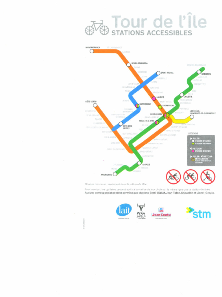 STM Stations Accessibles Feria | PDF