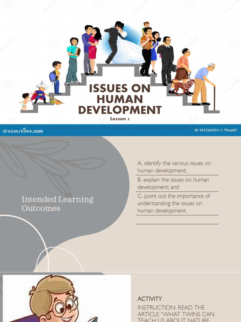 Lesson 3. Issues On Human Development | PDF