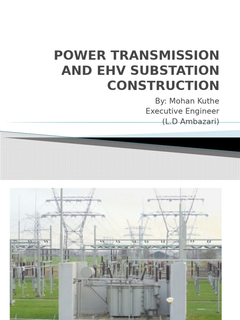 Substation Equipment PGDC | PDF