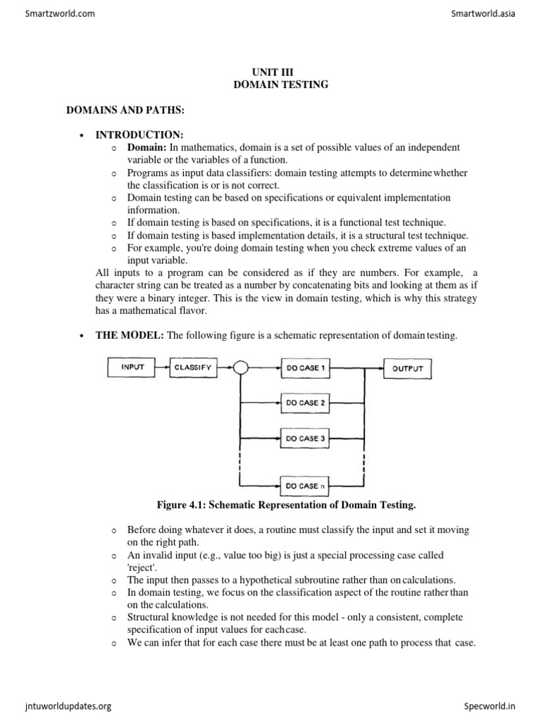 Software Testing Methodologies_unit-3 | PDF Software Testing Methodologies_unit-3 | PDF