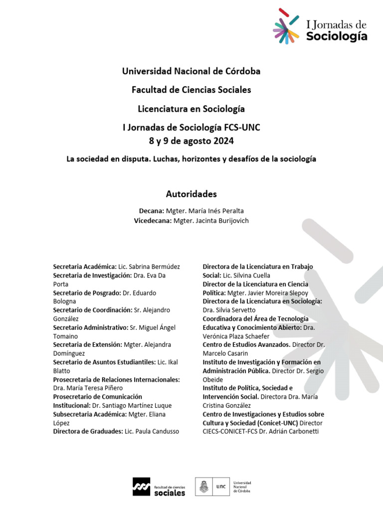 Programa General | PDF