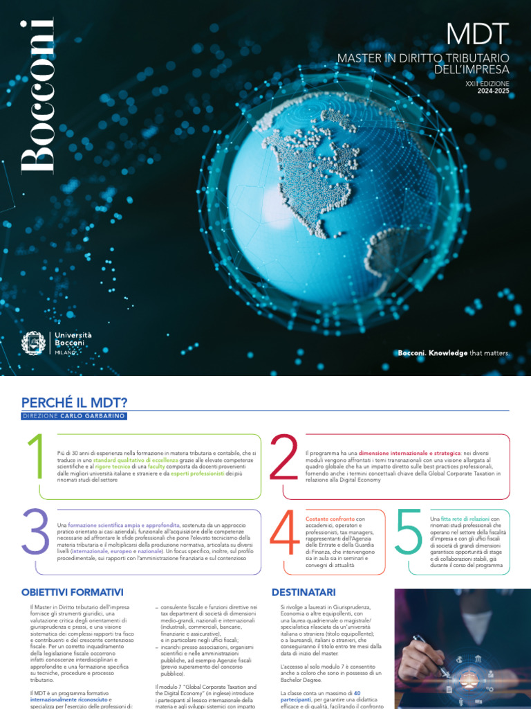 Brochure Master MDT 24 - 25 | PDF